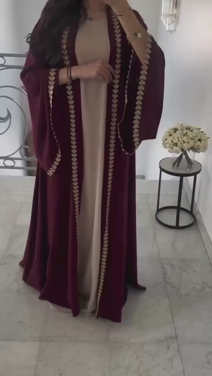 DIL-E-NOOR ABAYA – MA Clothing store